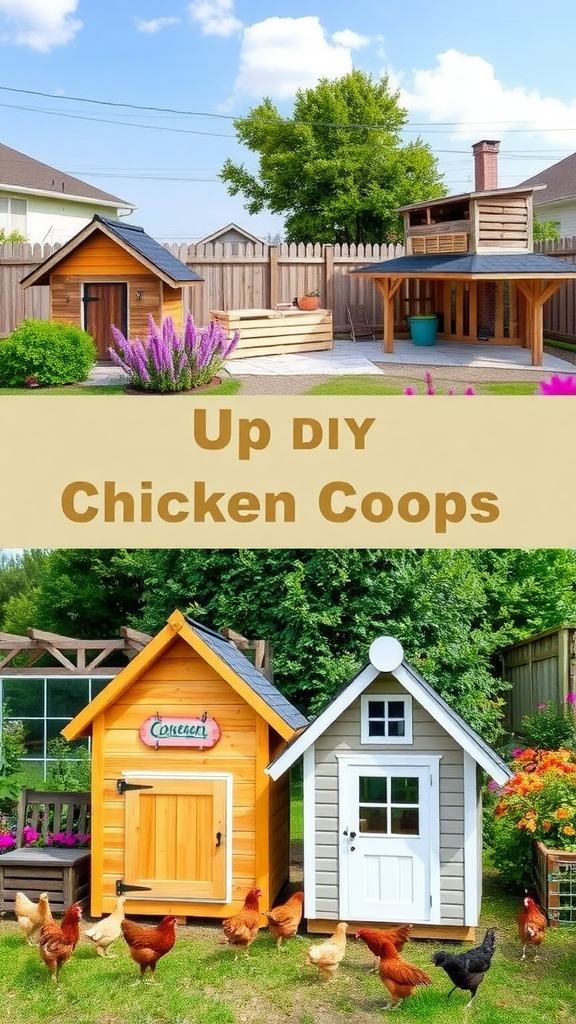 6 Creative DIY Chicken Coop Ideas